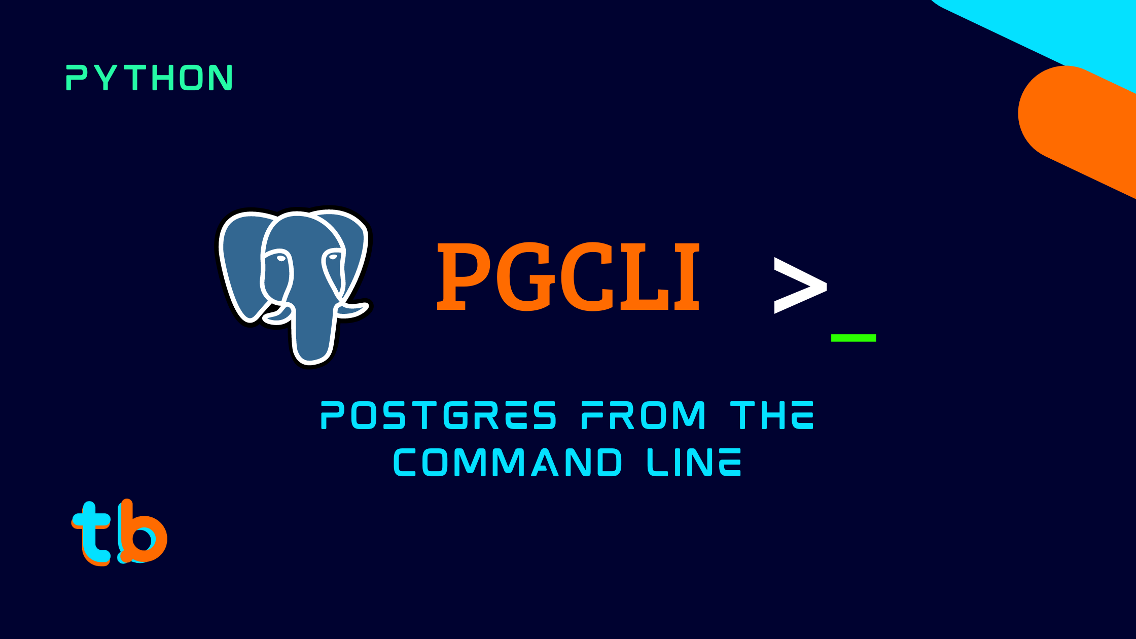 Techstructive Blog PGCLI Postgres From The Terminal
